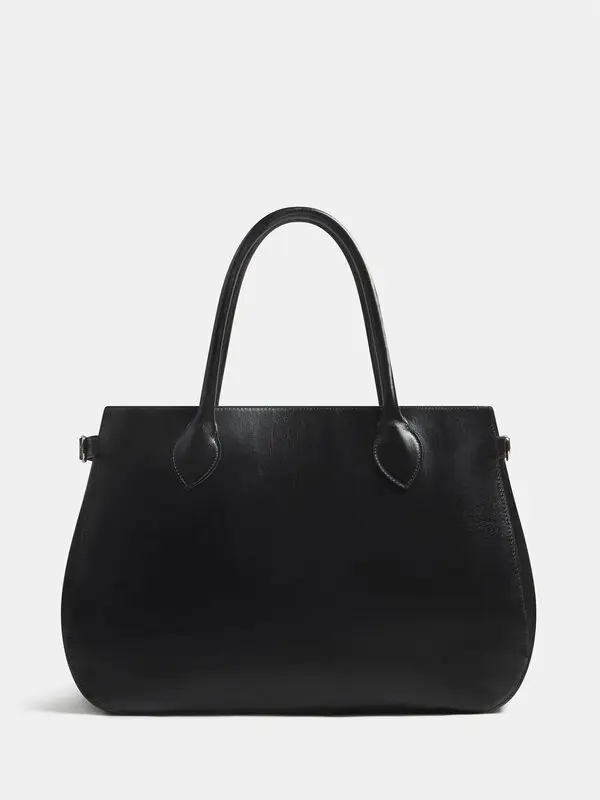 REFORMATION Patrizia Leather Bowling Bag