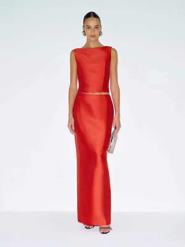 REFORMATION Melanie Two Piece Poppy - Red