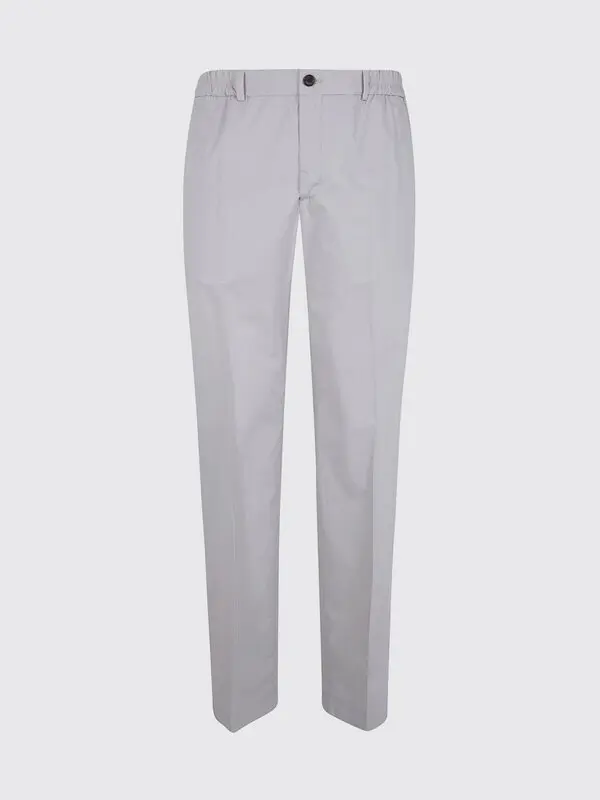 Incotex Stretch Cotton Chino Trousers - Grey