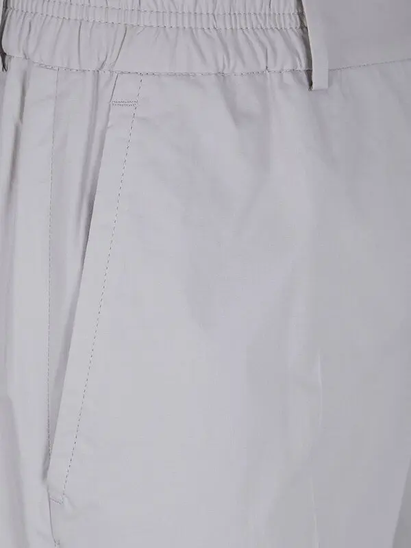 Incotex Stretch Cotton Chino Trousers - Grey