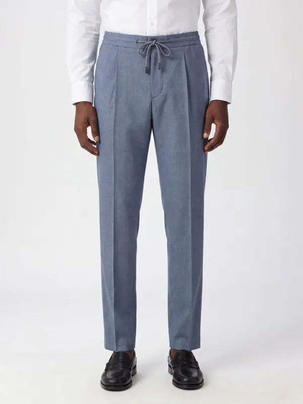 Incotex Slim Fit Trousers - Blue