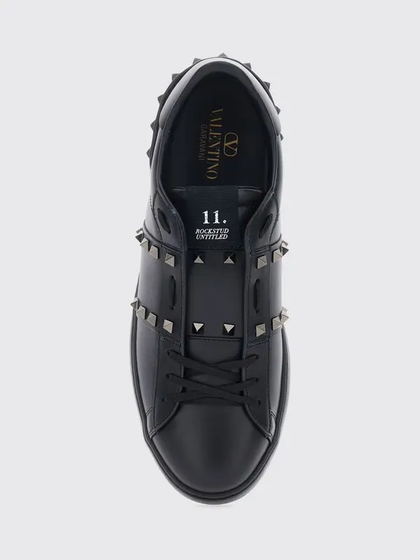 Valentino Garavani Rockstud Untitled Calf Leather Sneakers