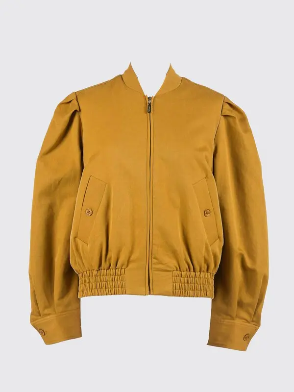 TWINSET Bomber Jacket With Puffed Sleeves