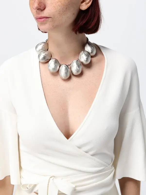Jacquemus Le Collier Raisin Necklace - Silver