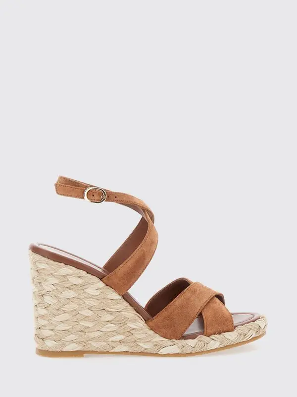 STUART WEITZMAN Heeled Sandal - Brown