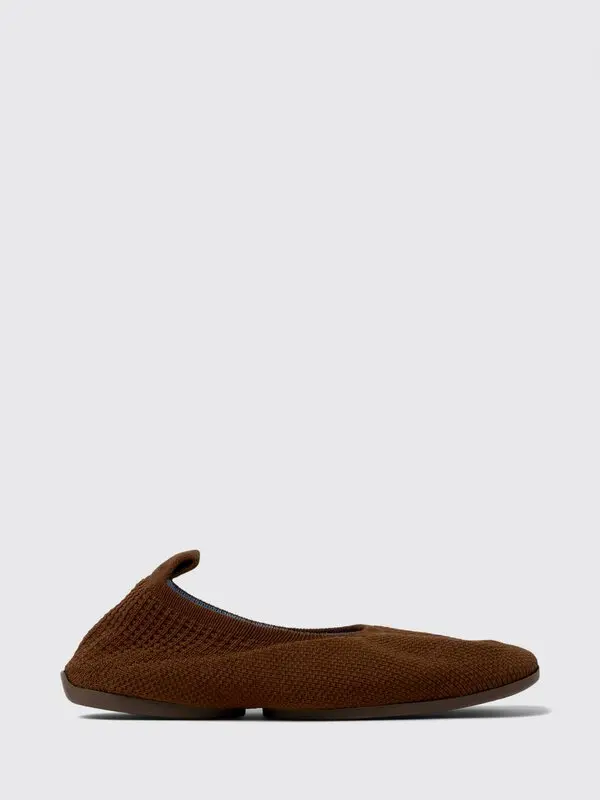 Camper Right Niko Ballet Flats In Recycled Technical Fabric - Brown