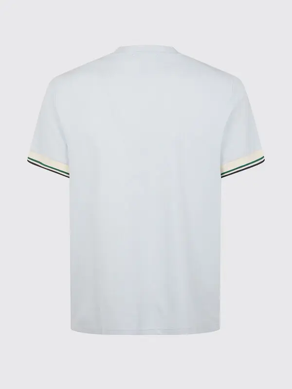 Fred Perry Slim Fit Cotton T-shirt With Contrast Tipping And Logo