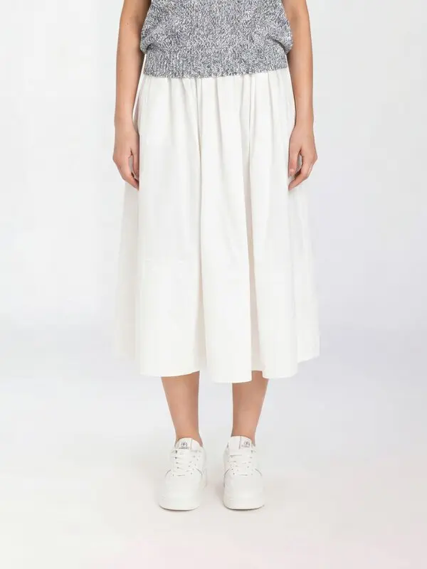 TWINSET Cotton Midi Skirt