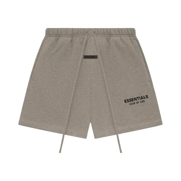Fear Of God Essentials Classic Sweatshort 'homestead Heather - Tan