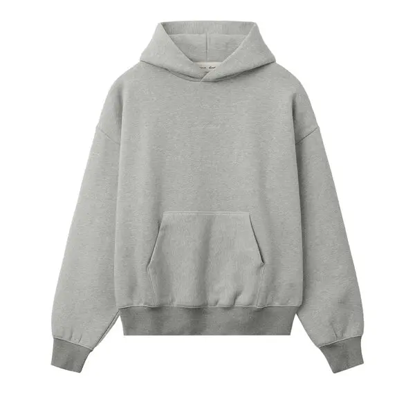 Fear Of God Signature Classic Hoodie 'concrete Heather/dark Concrete Heather - Black