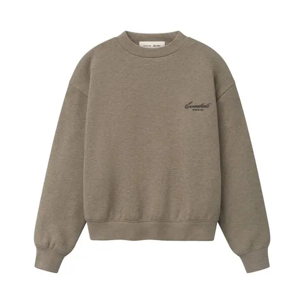 Fear Of God Classic Crewneck Sweatshirt 'homestead Heather - Tan