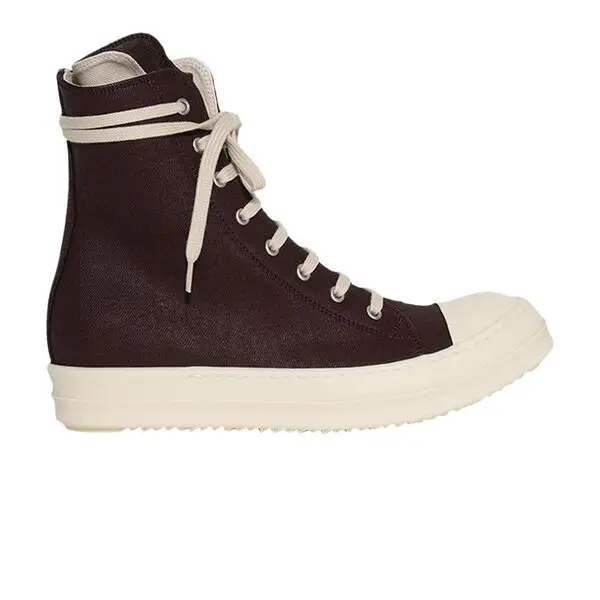 Rick Owens Wmns Concordians Scarpe High 'scab Wax Milk - Brown