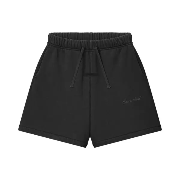 Fear Of God Signature Classic Sweatshort 'faded - Black