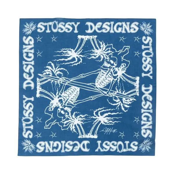 StÜssy Surf Joker Bandana - Blue