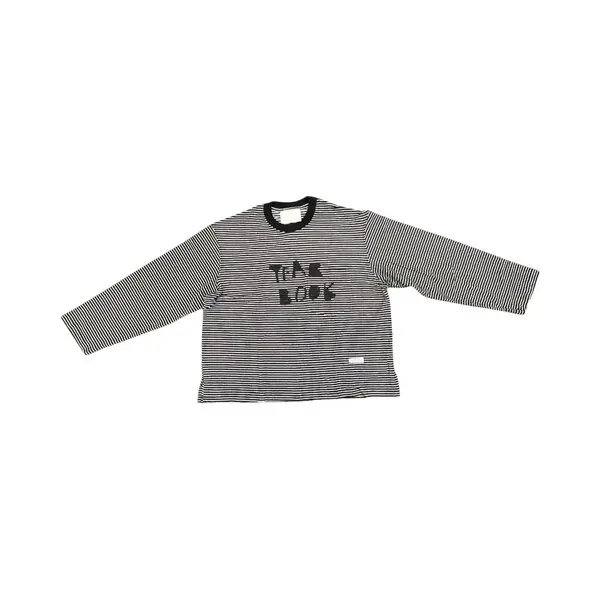 SONG FOR THE MUTE Yearbook Crew Neck Pullover - Black