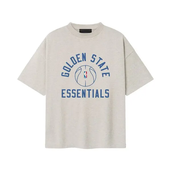 Fear Of God Warriors X Barkley Hendricks 90s Tee 'heather Stone - Tan