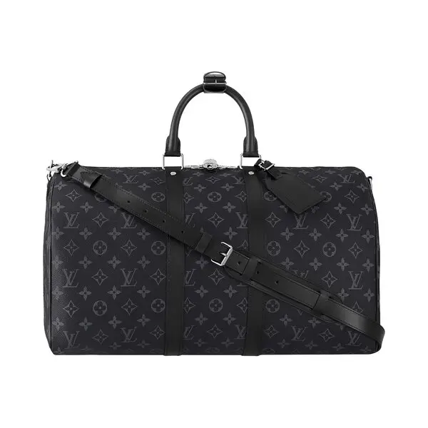 LOUIS VUITTON Keepall Bandoulière 50 Mon Monogram Monogram Eclipse Canvas
