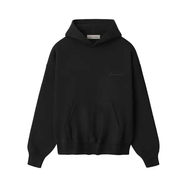 Fear Of God Signature Classic Hoodie 'vintage - Black