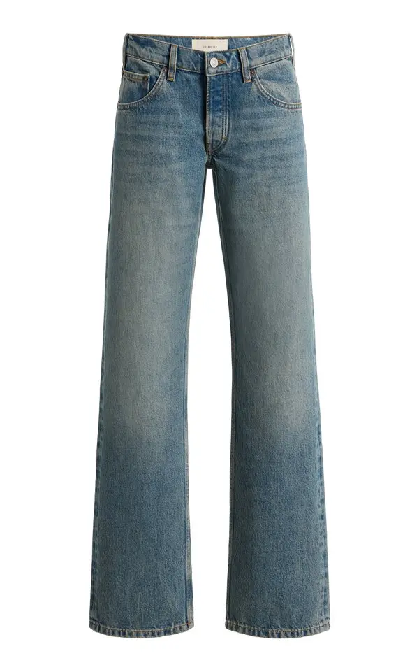 JEANERICA Kyoto Droit Rigid Straight-leg Jeans - Light Wash