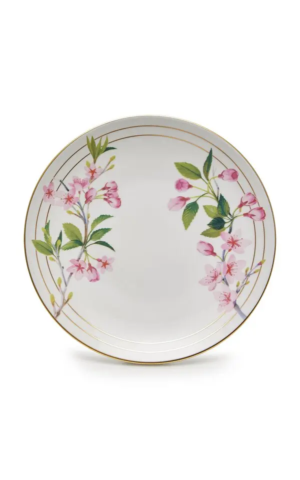 Tiffany & Co. Exclusive Cherry Blossom Porcelain Dessert Plate - Multi
