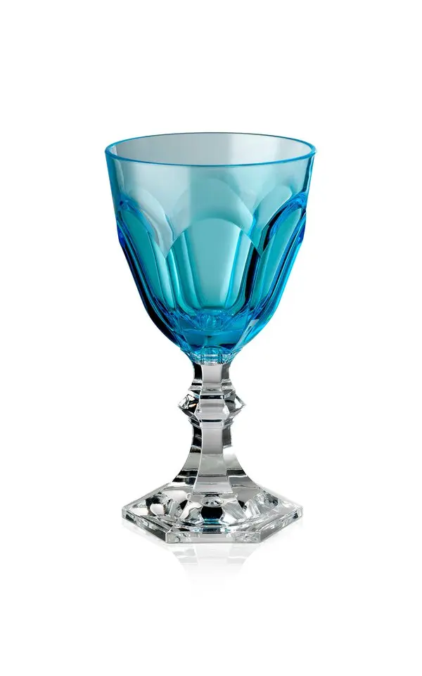 MARIO LUCA GIUSTI Set-of-six Dolce Vita Acrylic Water Glass - Blue