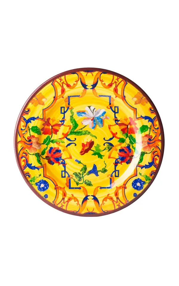 MARIO LUCA GIUSTI Set-of-six Pancale Melamine Dinner Plates - Blue
