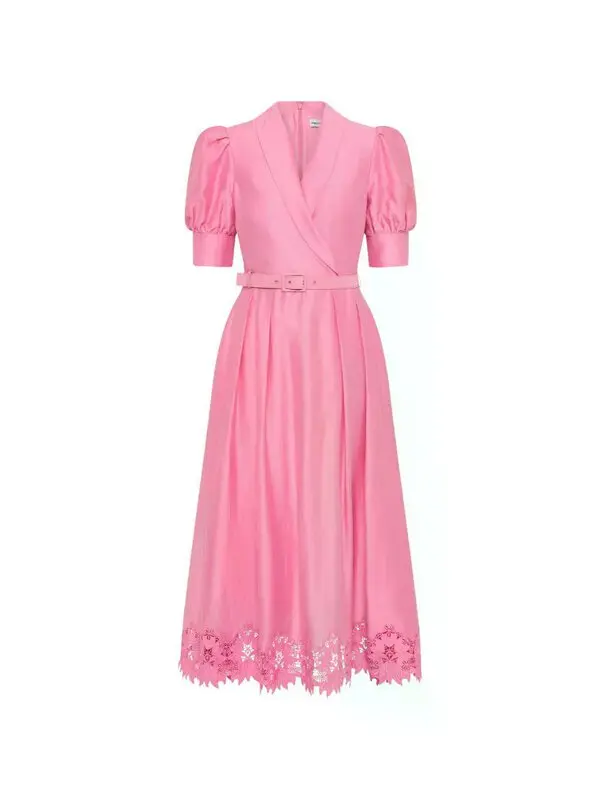 Rebecca Vallance Petalite Midi Dress - Pink