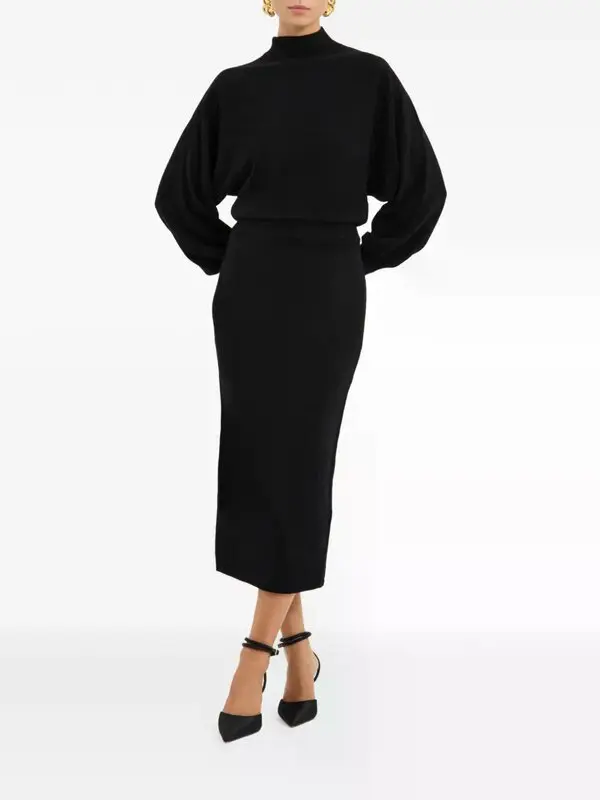 Rebecca Vallance Balletic Knit Midi Dress