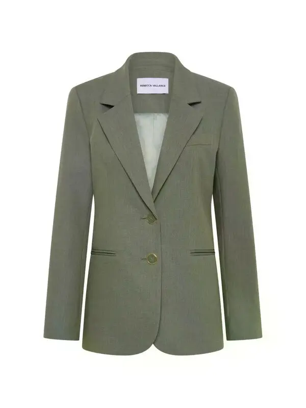 Rebecca Vallance Reese Single-breasted Blazer - Green