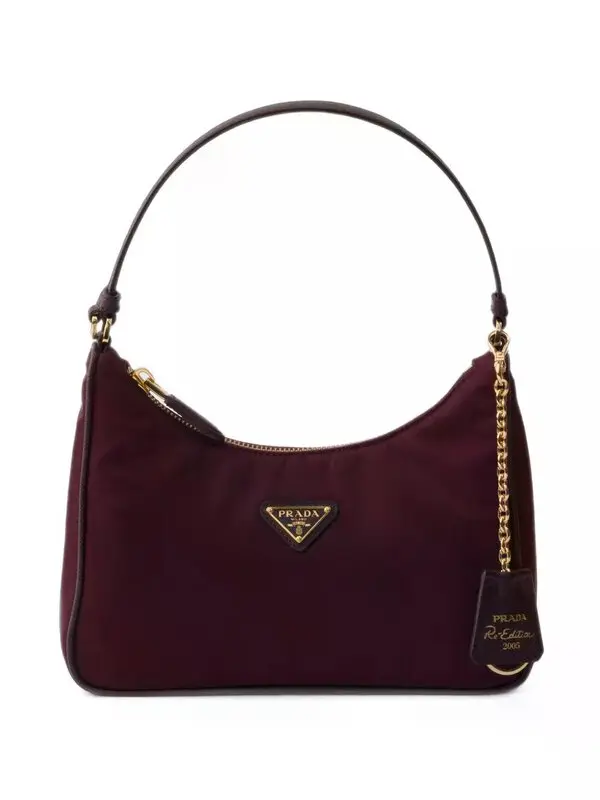 Prada Re-edition 2005 Re-nylon And Saffiano Mini Bag - Red