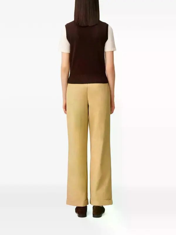 Claudie Pierlot Knitted Jumper With Bow Detail