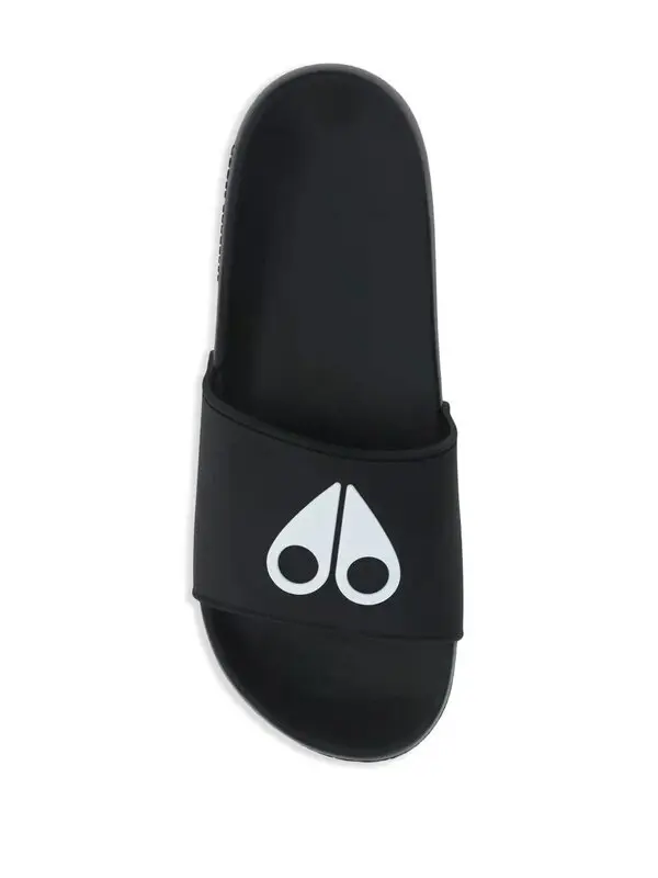 Moose Knuckles Logo Icon Sport Slides