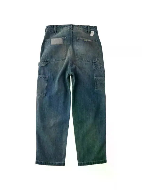 UNIVERSAL OVERALL Patchwork Distressed Jeans