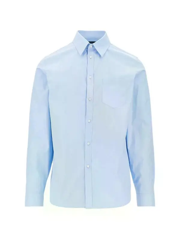 Gucci Gg Cotton Shirt - Blue