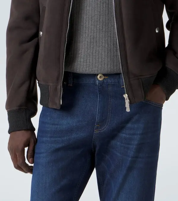 Eleventy Mid-rise Slim Jeans