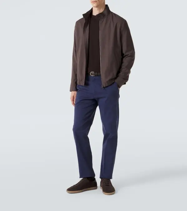 Eleventy Cotton Stretch Pants
