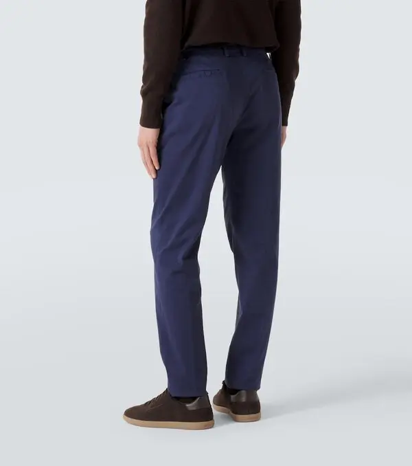 Eleventy Cotton Stretch Pants