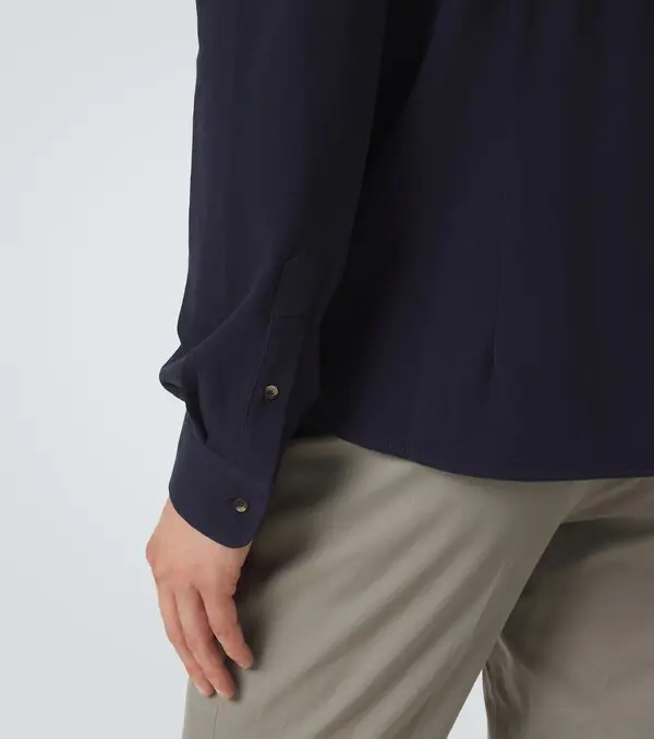Brunello Cucinelli Cotton Shirt - Blue