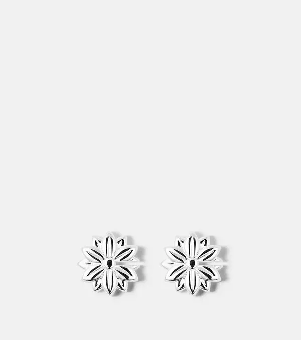 Christofle Malmaison Set Of 2 -plated Place Card Holders - Silver