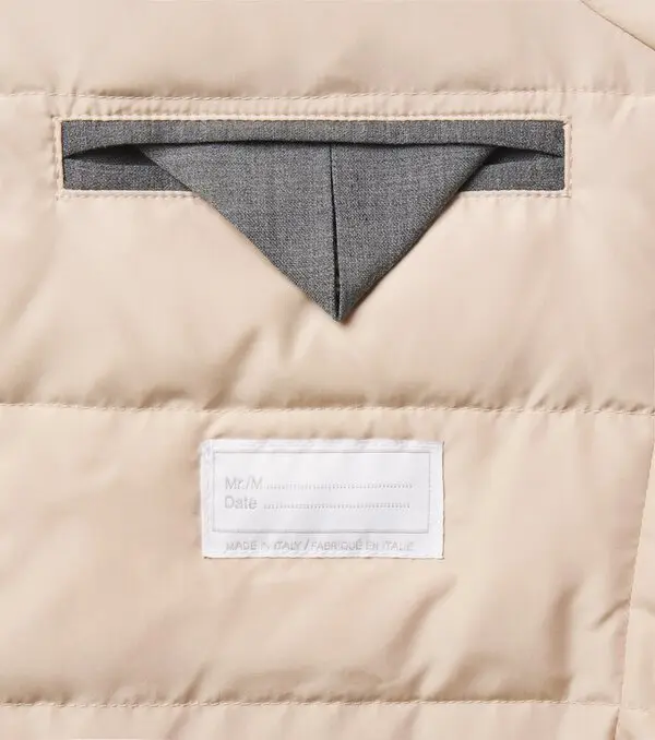 Eleventy Suede Stand Collar Jacket