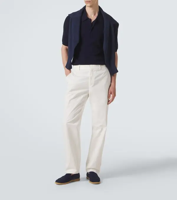 Eleventy Suede Loafers - Blue