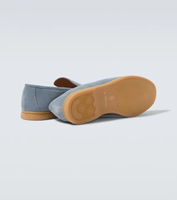 Eleventy Suede Loafers