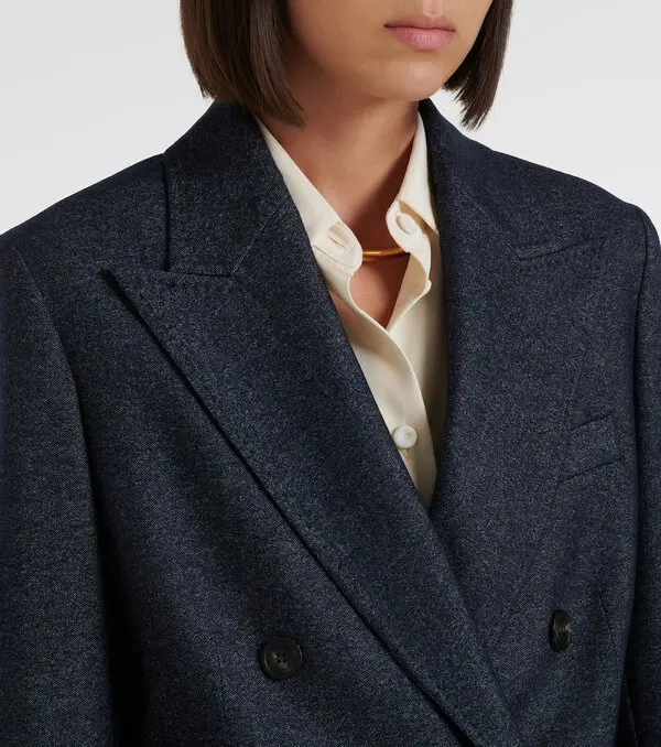 Eleventy Double-breasted Blazer