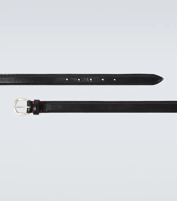 Eleventy Leather Belt