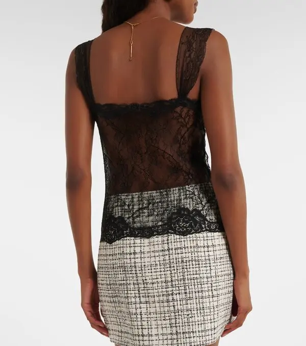 Valentino Garavani Sheer Lace Top