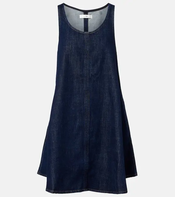 FRAME Skipper Denim Mini Dress