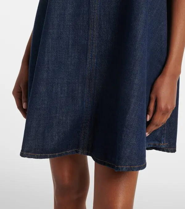 FRAME Skipper Denim Mini Dress