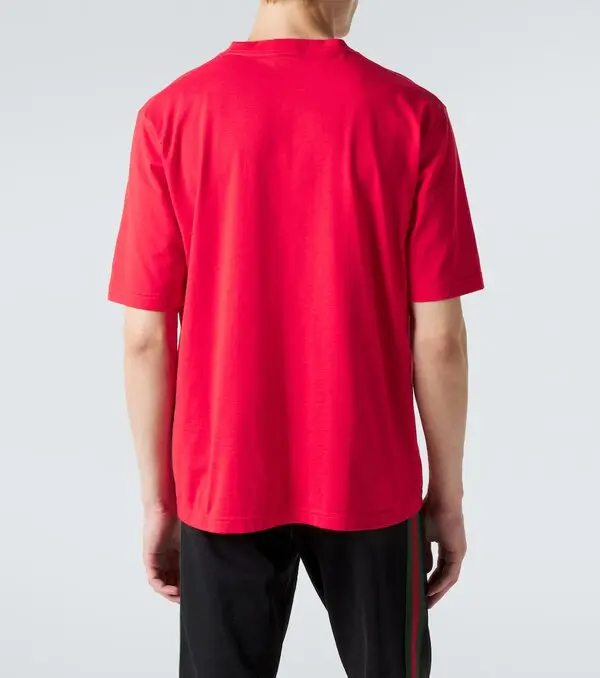 Gucci Logo Cotton-blend Jersey T-shirt