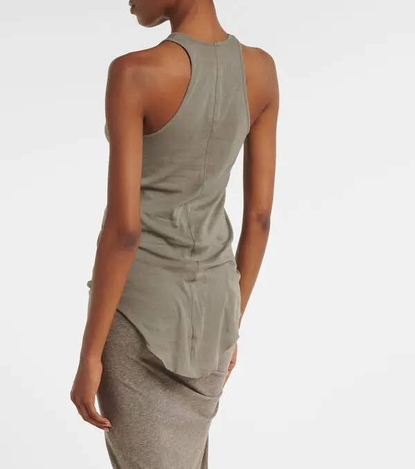 Rick Owens Cotton Jersey Tank Top
