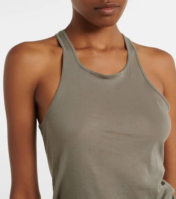 Rick Owens Cotton Jersey Tank Top